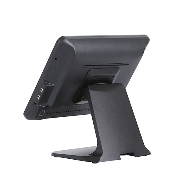 New product 15 inch true flat 10 points capacitive touch screen all in one POS terminal(Black ...