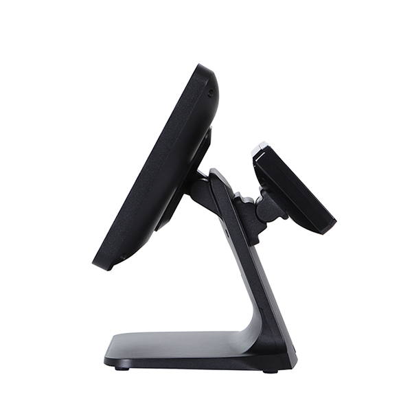 New product 15 inch true flat 10 points capacitive touch screen all in one POS terminal(Black ...